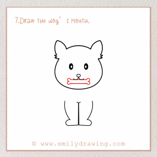 How to Draw a Dog - Emily Drawing