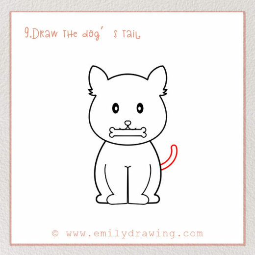 How to Draw a Dog - Emily Drawing