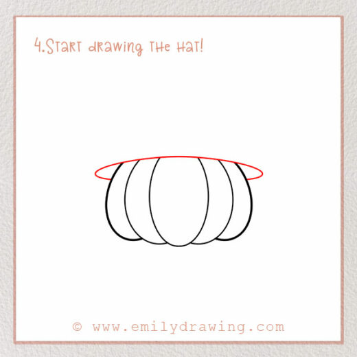 How To Draw a Halloween Pumpkin - Emily Drawing