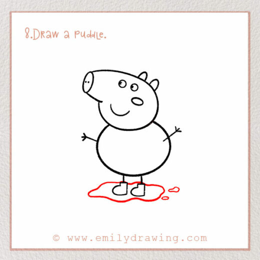 How to Draw Peppa Pig - Emily Drawing