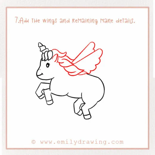 How To Draw a Unicorn - Emily Drawing