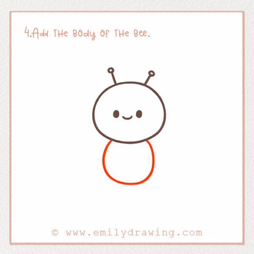 How to Draw a Bee - Emily Drawing
