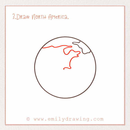 How to Draw Earth - Emily Drawing