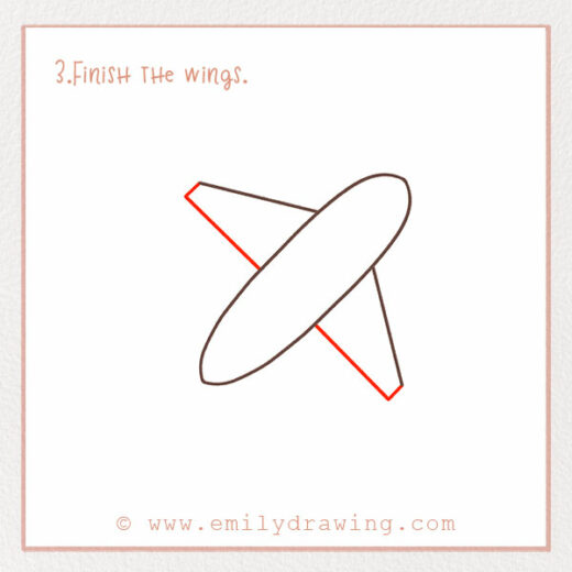 How to Draw a Plane - Emily Drawing