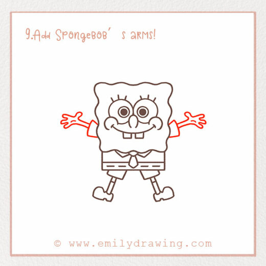 How to Draw Spongebob - Emily Drawing