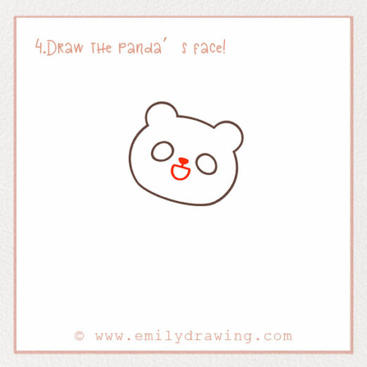 How to Draw a Panda - Emily Drawing