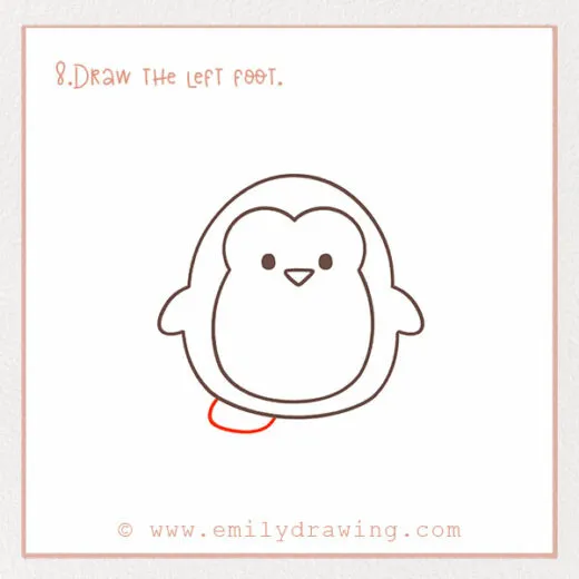 How to Draw a Penguin - Emily Drawing