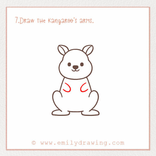 How to Draw a Kangaroo - Emily Drawing