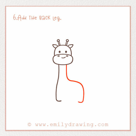 How to Draw a Giraffe - Emily Drawing