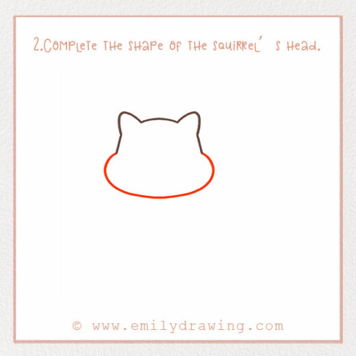 How to Draw a Squirrel - Emily Drawing
