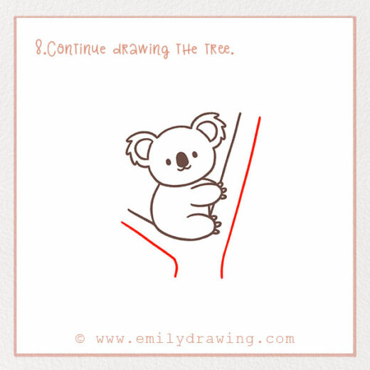 How to Draw a Koala - Emily Drawing
