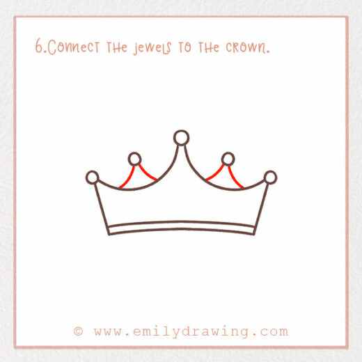How to Draw a Crown - Emily Drawing