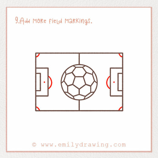 How to Draw a Football - Emily Drawing