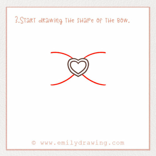 How to Draw a Bow - Emily Drawing