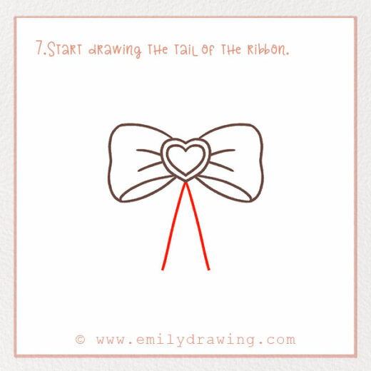 How to Draw a Bow - Emily Drawing