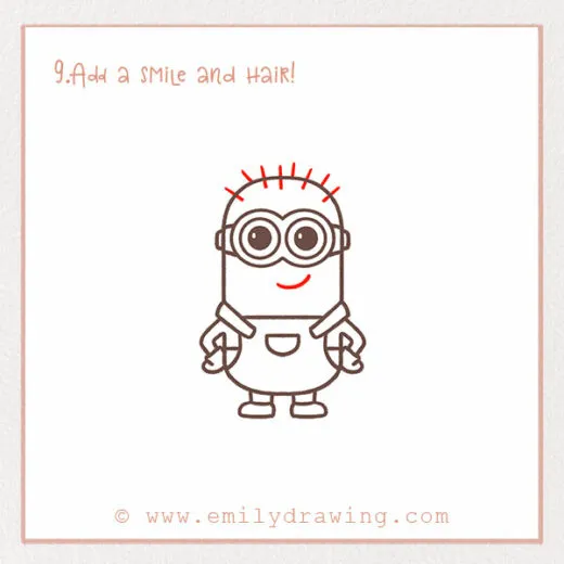 How to Draw a Minion - Emily Drawing