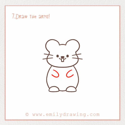 How to Draw a Mouse - Emily Drawing