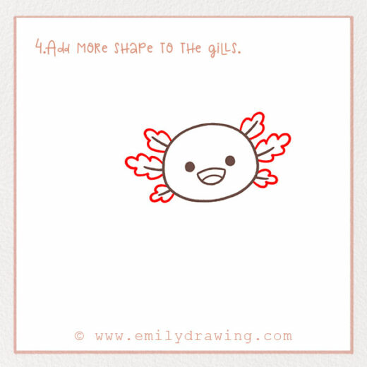 How to Draw an Axolotl - Emily Drawing