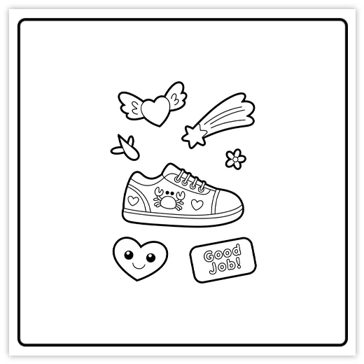 Tamagotchi Coloring Pages - Emily Drawing