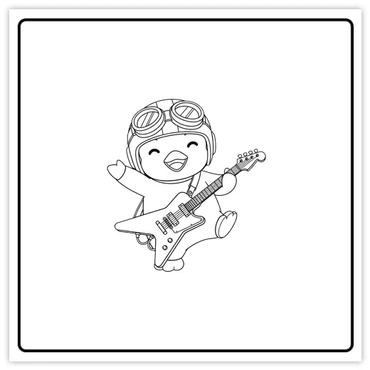 Seal Coloring Pages - Emily Drawing