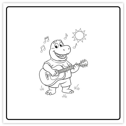 Dinosaur Egg Coloring Pages - Emily Drawing