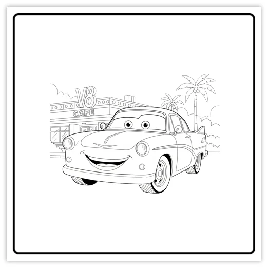 Beanie Boo Coloring Pages - Emily Drawing